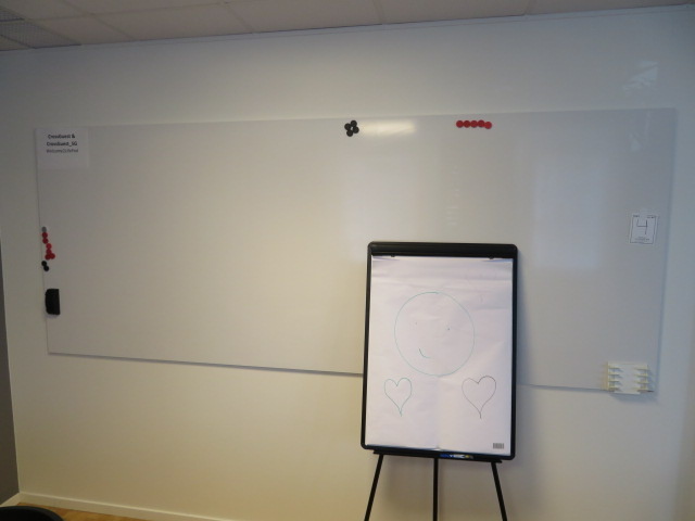 Whiteboard, ritstativ, mått whiteboard 300 x 120cm - PS Auction - We ...