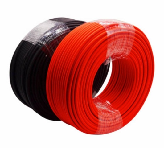 4 mm black mounting cable for solar cells /30m of the best quality ...