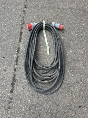 25m kabel 32A 3-fas - Auktioner online - Nätauktioner & Konkursauktioner | PS Auction