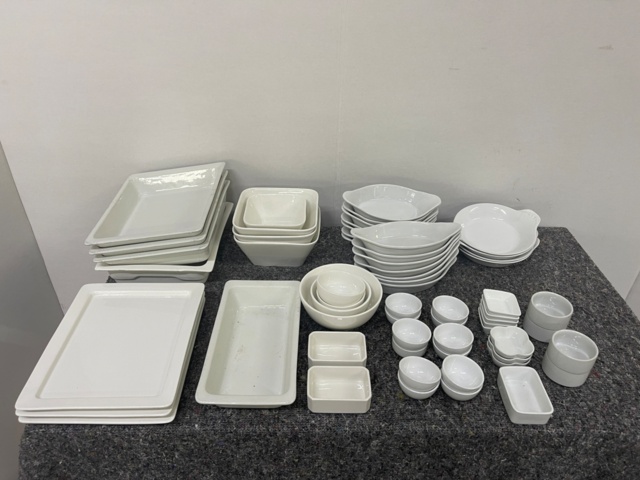 Plates, bowls, gratin forms, mini porcelain. See pictures for idea - PS ...