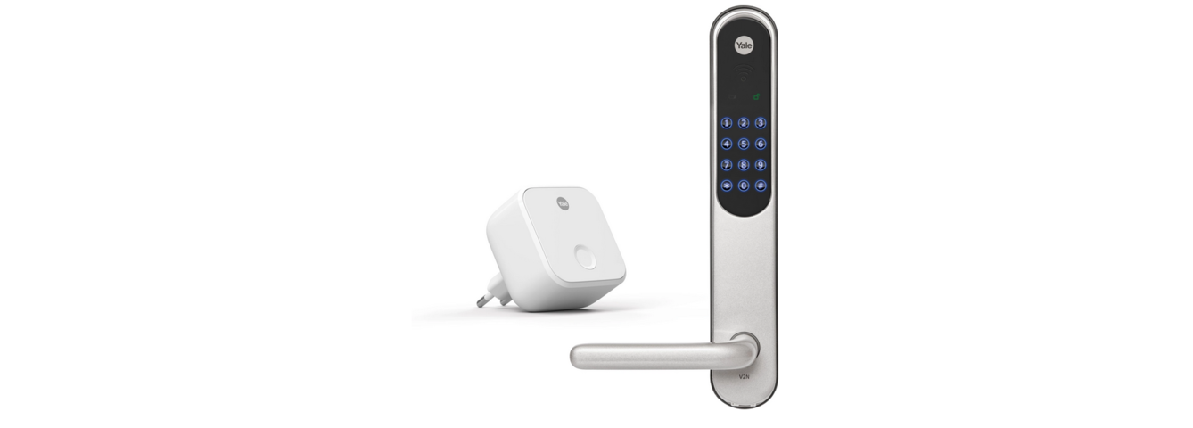 Smart lock Yale Doorman Classic Connected Silver - PS Auction - We ...