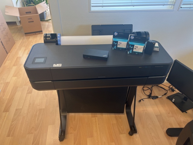 HP DesignJet T630 - large format printer - color - inkjet - PS Auction ...