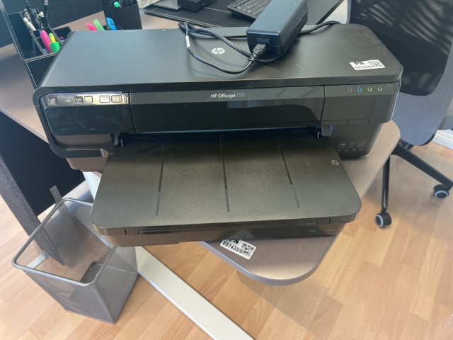 HP Officejet 7110 Wide Format Printer - PS Auction - We value the future - Largest in net auctions