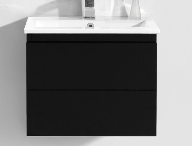 Gunnel svart 50 cm Kommod & Tvättställ - SW438/svart + sw438-2 ...