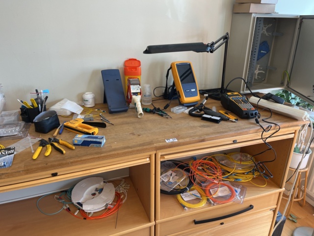 Measuring instruments, fiber welding etc. / Fluke Versiv & DVP-740 ...