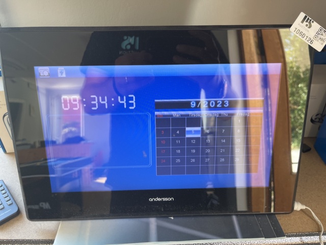 Andersson Digital Clock - PS Auction - We value the future - Largest in ...