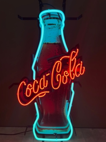 Coca Cola neon sign 70x38 cm - PS Auction - We value the future ...