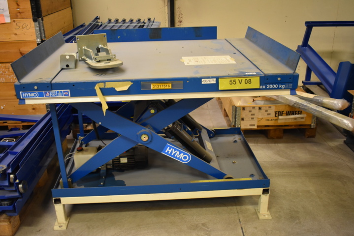 Lifting table Hymo 2000kg - PS Auction - We value the future - Largest ...