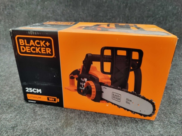 Chainsaw Black & Decker GKC1825L20-QW 18V - PS Auction - We value the ...