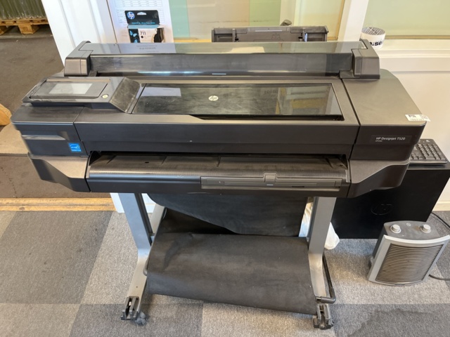 Large format printer, HP Designjet T520 - PS Auction - We value the ...