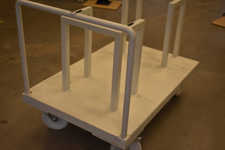 Fixture trolley with solid wheels - PS Auction - We value the future ...