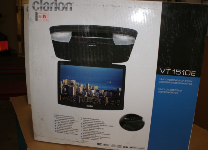 Roof mounted DVD for vehicles - PS Auction - We value the future ...