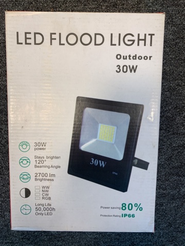 LED Flood light 30w - PS Auction - We value the future - Largest in net ...