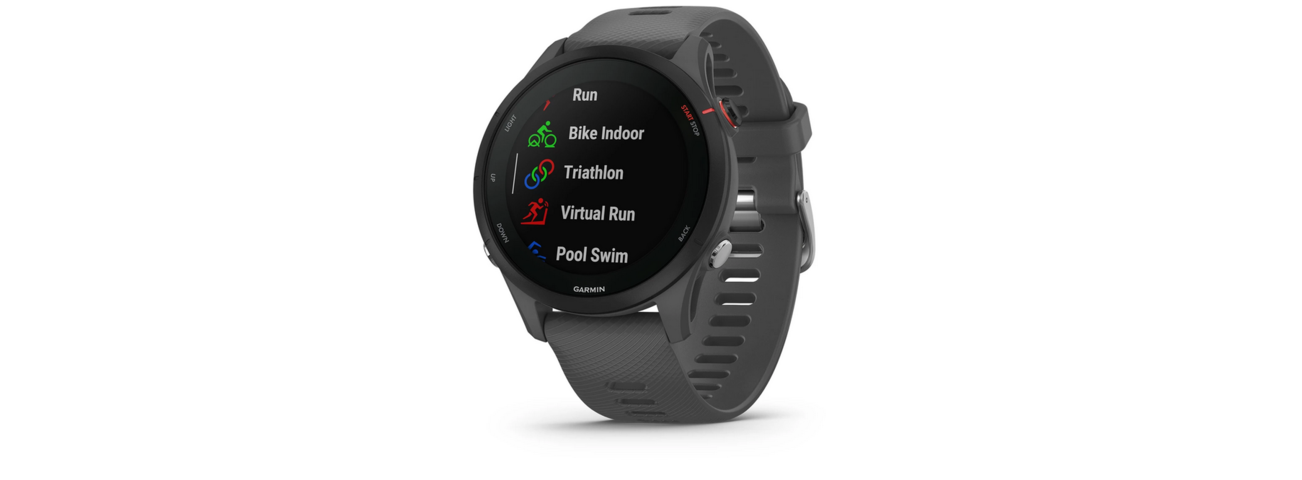 Running watch Garmin Forerunner 255 Basic Slate Grey - PS Auction - We ...