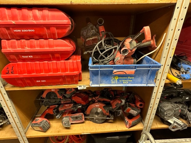 Large lot of Hilti machines - PS Auction - We value the future ...