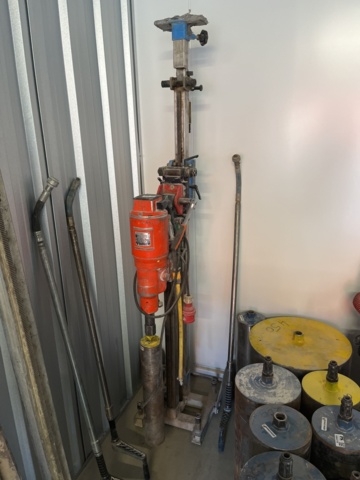 Core drilling machine Weka DK 42 with stand - PS Auction - We value the future - Largest in net ...