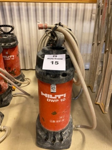 3 water supply / water pressure tanks Hilti DWP 10 - PS Auction - We ...