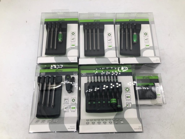 5 pcs Luna Go bit sets + 1 pc belt clip,MB1,MB11,MB2,MD30C,SB4,SMLC ...