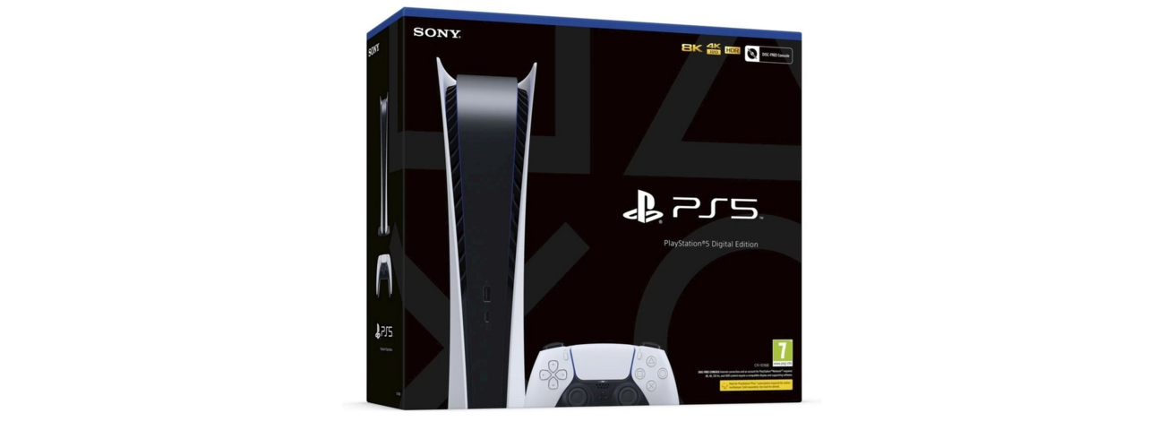 Game console Sony PlayStation 5 Digital Edition (C-Chassis) - PS ...