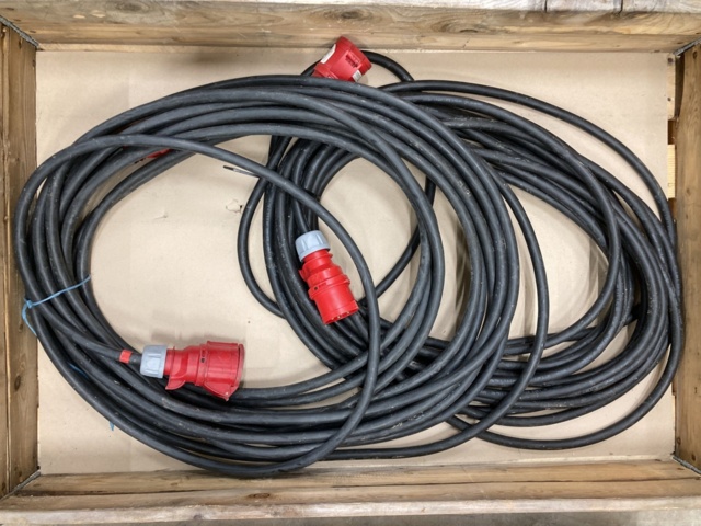 2 motor cables Amiga 25M 5G6 32A 400V - PS Auction - We value the future - Largest in net auctions