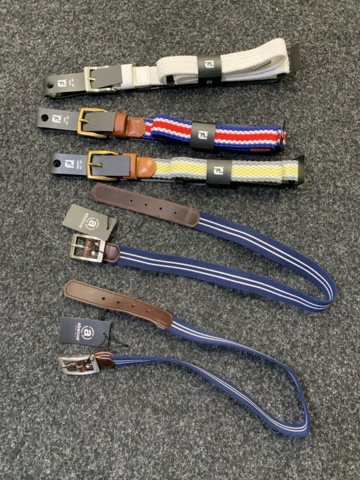 5 belts FJ Footjoy, Abacus - PS Auction - We value the future - Largest ...