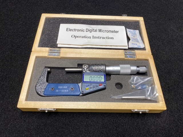 Digital micrometer 25-50mm - PS Auction - We value the future - Largest ...
