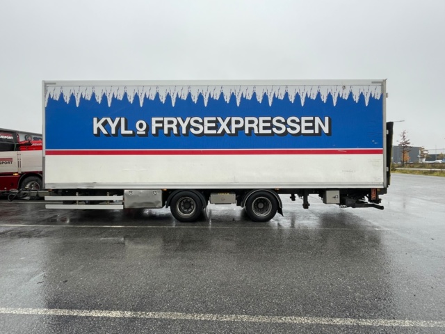Norfig lastbils släp med kylaggregat - Auktioner online - Nätauktioner ...