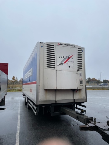 Norfig lastbils släp med kylaggregat - Auktioner online - Nätauktioner ...