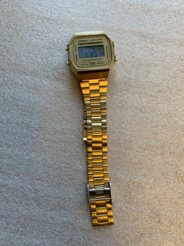 Digital wristwatch Casio A168 - PS Auction - We value the future ...