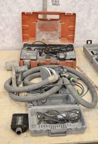 Festo round sander, Yein multi sander, Dremel, Fein angle grinder - PS ...