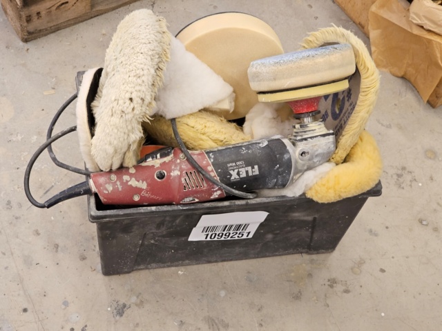 Flex 3403 VRG polishing machine with accessories. Lammhult and other ...