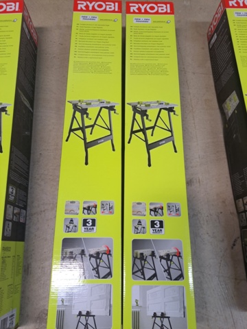 RYOBI Folding workbench RWB02 (2pcs) - PS Auction - We value the future ...