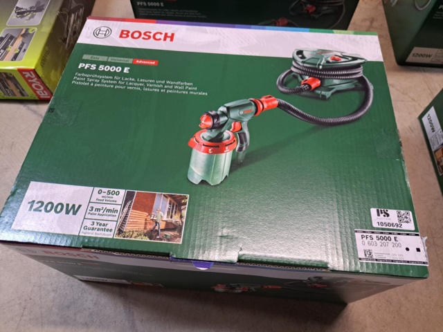 Bosch PFS 5000 E Spray - Auktioner online - Nätauktioner ...
