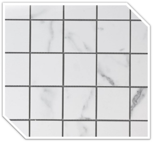 Marble Mosaic Clinker Carrara White Matt 30x30 - 36m2 New - PS Auction ...