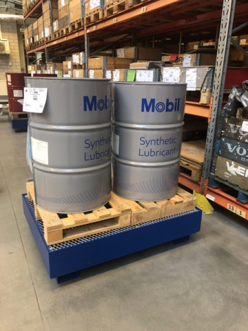2 barrels Fully synthetic motor oil. Mobil 1 TM OW-20 - PS Auction - We ...