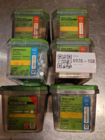 Sortiment med Essve skruvar - PS Auction - We value the future ...