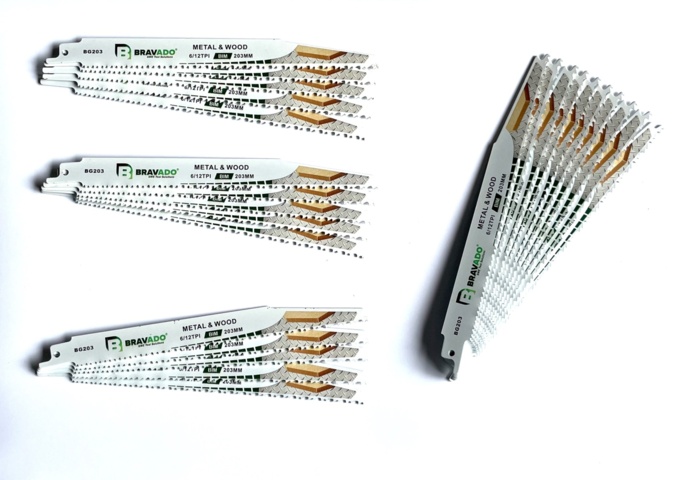 Bravado, BG 203, Tiger saw blade 25-pack - PS Auction - We value the ...