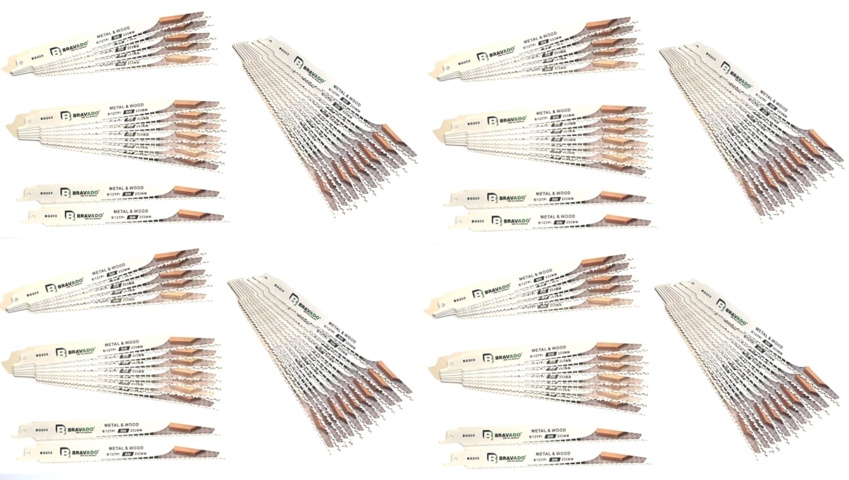 Bravado, BG 203, Tiger saw blade 100-pack - PS Auction - We value the ...