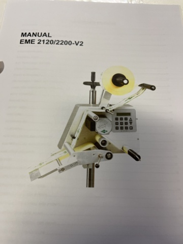 Label dispenser EME 2120/2200-V2 - 2021 - PS Auction - We value the ...