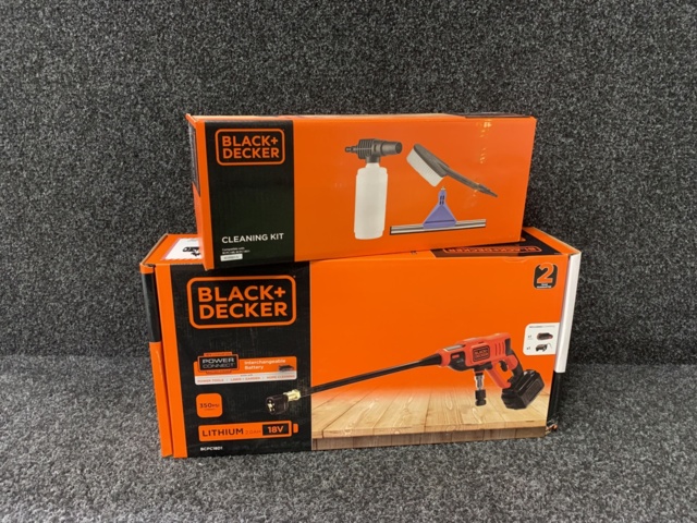 Intermediate pressure washer Black & Decker BCPC18D1-QW 18V + Washing ...