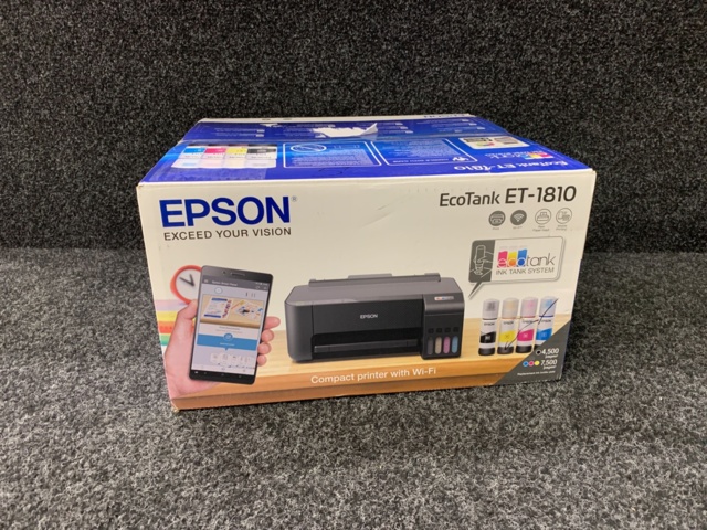 Skrivare Epson EcoTank ET-1810 - Auktioner online - Nätauktioner ...