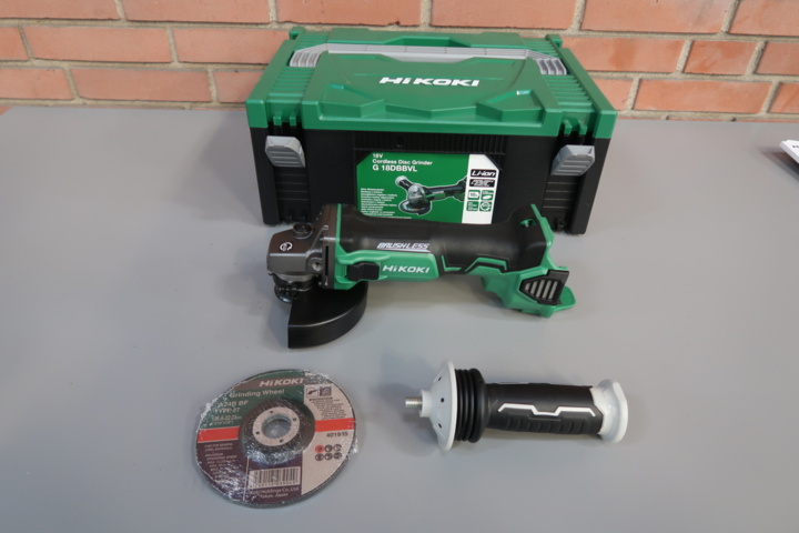 Angle grinder HiKOKI G18DBBVL Ø125 mm - PS Auction - We value the future - Largest in net auctions