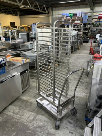 DELIVERY TROLLEY FOR MODEL 201, RATIONAL 16 GUIDE TRACKS (80 MM) - PS ...