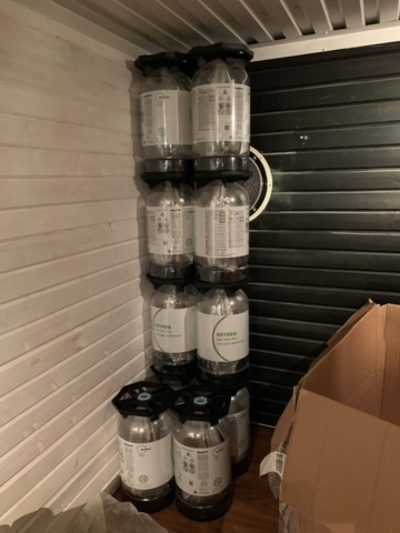 10 disposable beer kegs 30 liters - Keykeg - PS Auction - We value the ...