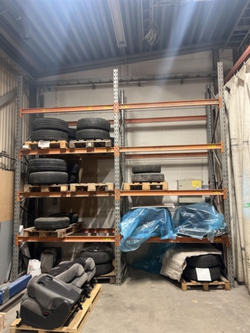 Pallet rack 2 sections - PS Auction - We value the future - Largest in ...