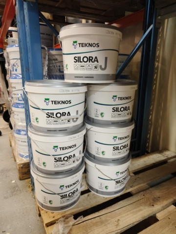 Hand putty Teknos SILORA J - 70 Liter - PS Auction - We value the ...