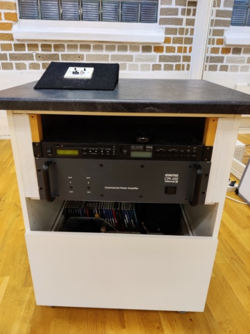 Audio system/Amplifier on wheels - Biamp CPA 650 - PS Auction - We ...