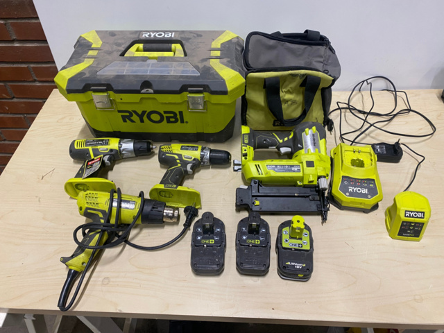 Package of hand machines Ryobi - PS Auction - We value the future ...