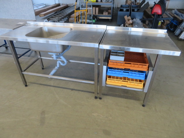 Rostfri bänk med vask - PS Auction - We value the future - Largest in ...