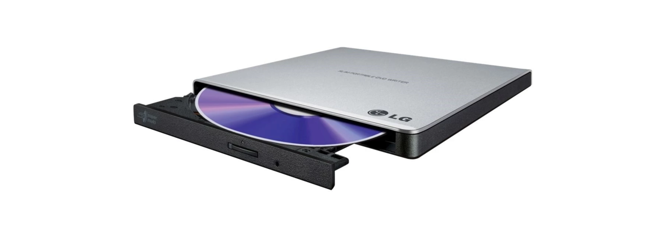 External DVD burner LG Slim External Base DVD-W Silver - PS Auction ...